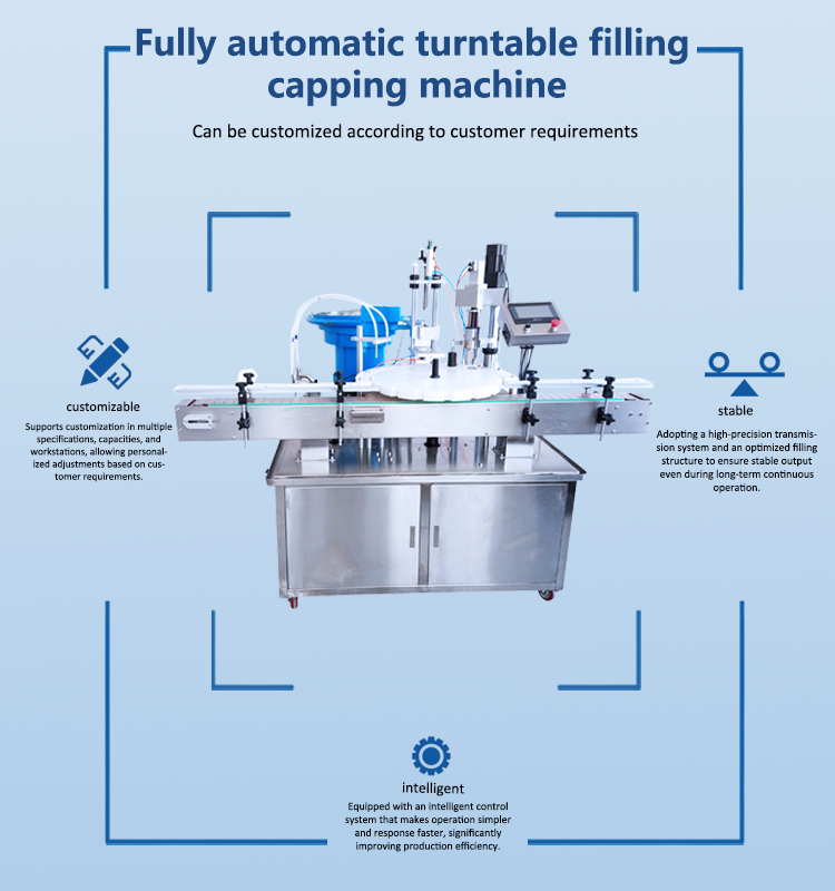 Fully automatic turntable filling capping machine – Rito – Expert ...