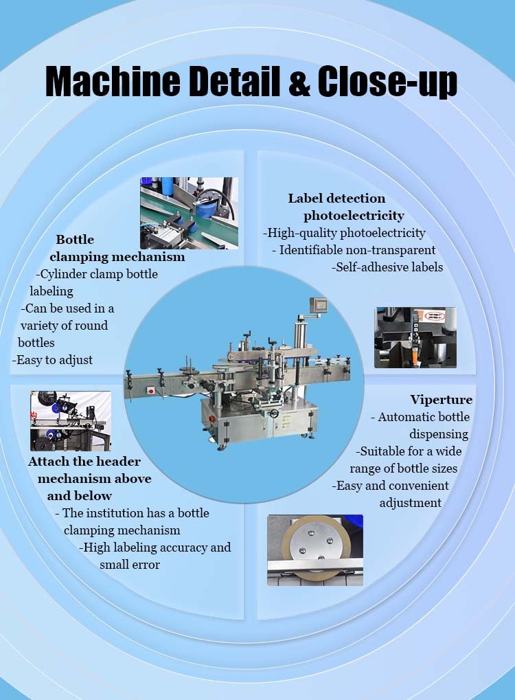 Automatic Round Bottle Upper and Lower Labeling Machine – Rito – Expert ...
