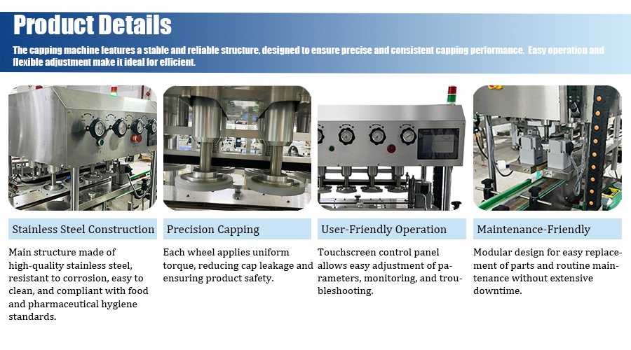 8-Wheel High-Speed Capping Machine – Rito – Expert Liquid Filling ...