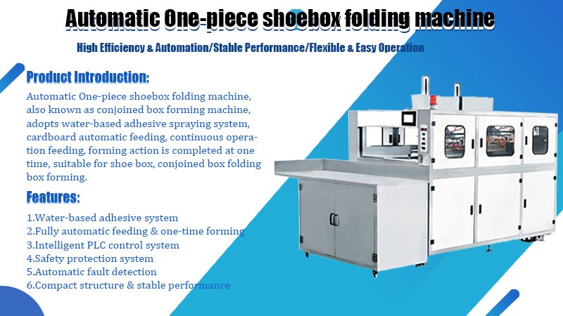 Automatic One-piece shoebox folding machine – Rito – Expert Liquid ...